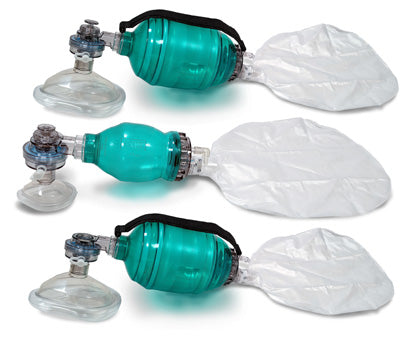 BVM bag valve mask resuscitators and accessories – Rescuer Products